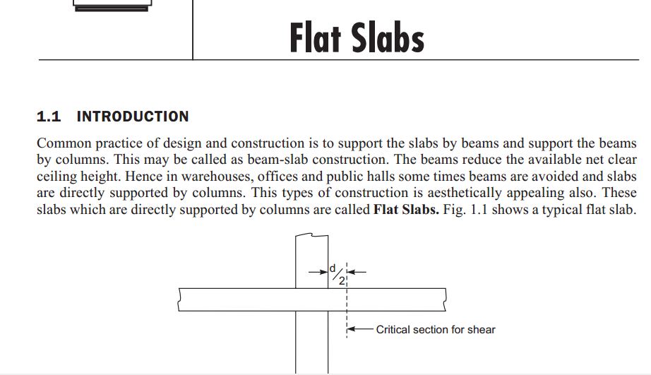 DESIGN OF FLAT SLAP - Civil engineering program
