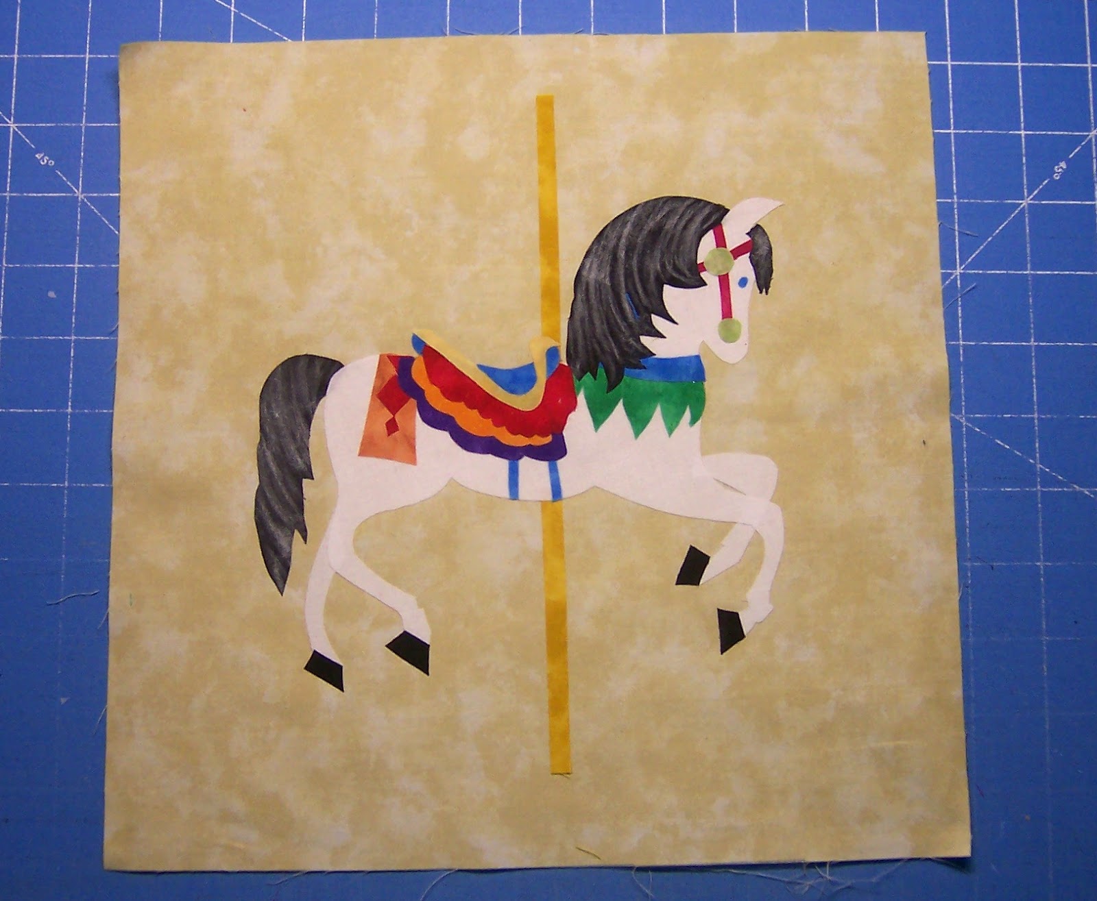 Jane's Quilting: Carousel Horses