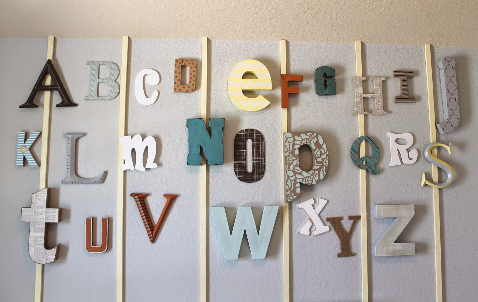 The ragged wren : Alphabet Wall Art