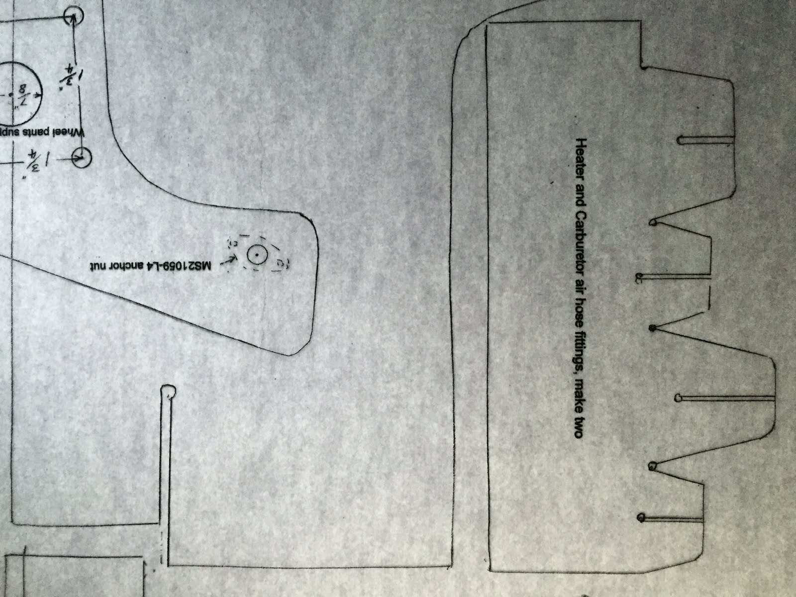 Rusty's CX4 Build Log: Mylar Templates