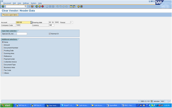 Free SAP Training Manuals: T Code- FBCJ / F-44 : SAP FI USER MANUAL
