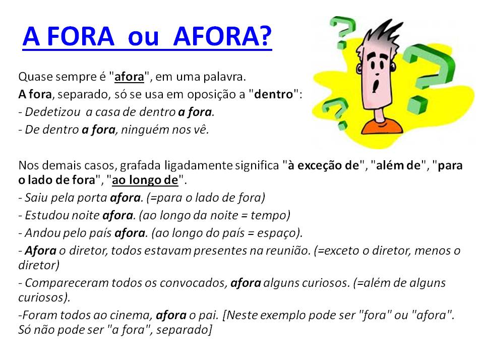 Filha de Rosa com Pescador: A FORA ou AFORA?