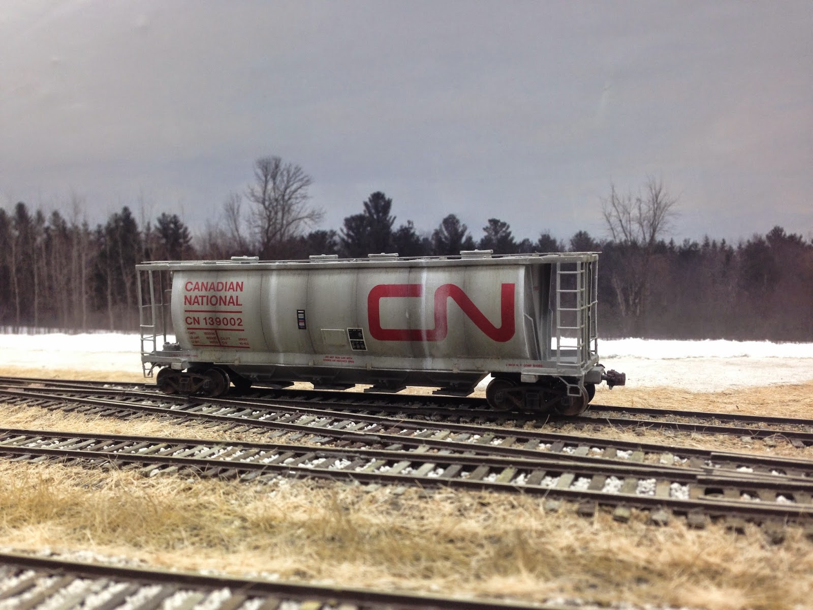 Algonquin Railway: CN Aluminum Covered Hopper