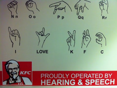 Kentucky Fried Chicken Operated By Deaf People - Health Solution ...