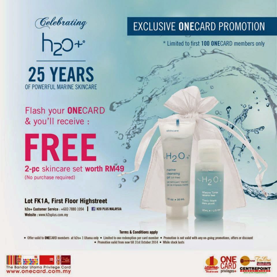 H2O Plus Malaysia: Enjoy FREE Skin Care Set Samples giveaway! |Discover ...