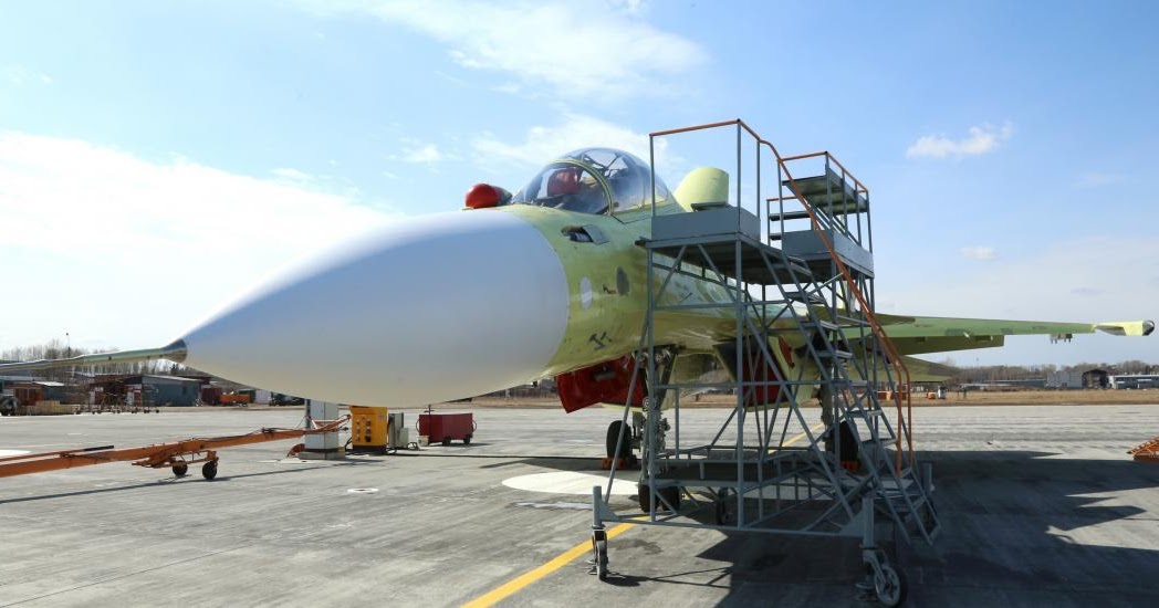 The First Su-30SME Fighter for the Myanmar Air Force Assembled | Atlas ...