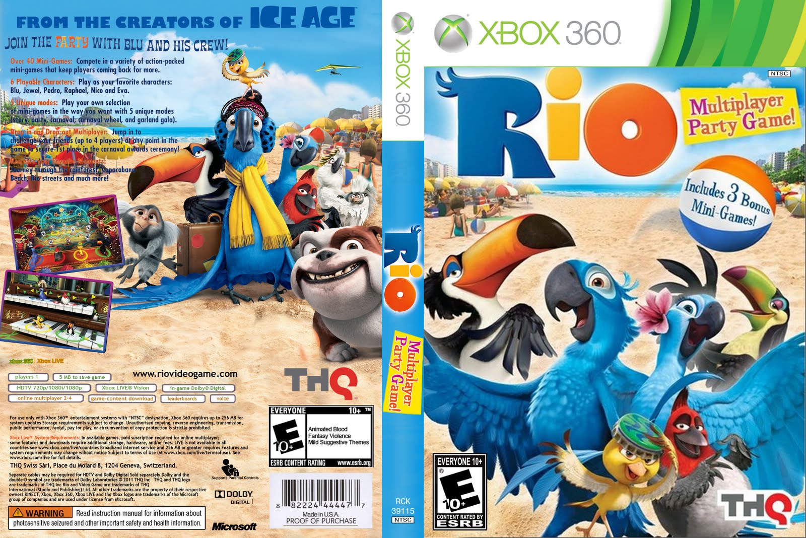 Rio - Multiplayer Party Game! | Covers Filmes Capas de Filmes