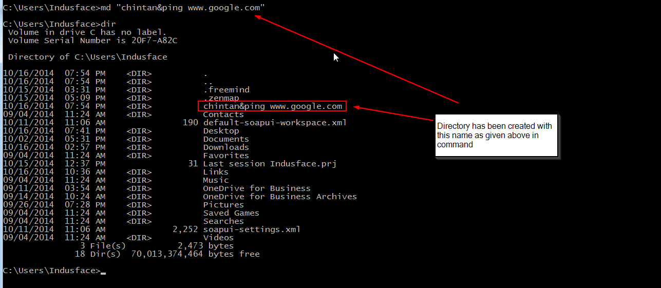 Cybersecurity Blog: Windows Command Injection Vulnerability for a ...