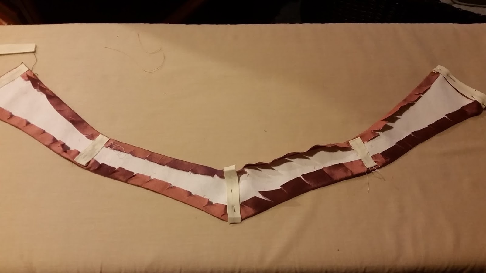 Making a Silk Edwardian Dip-Waist Belt