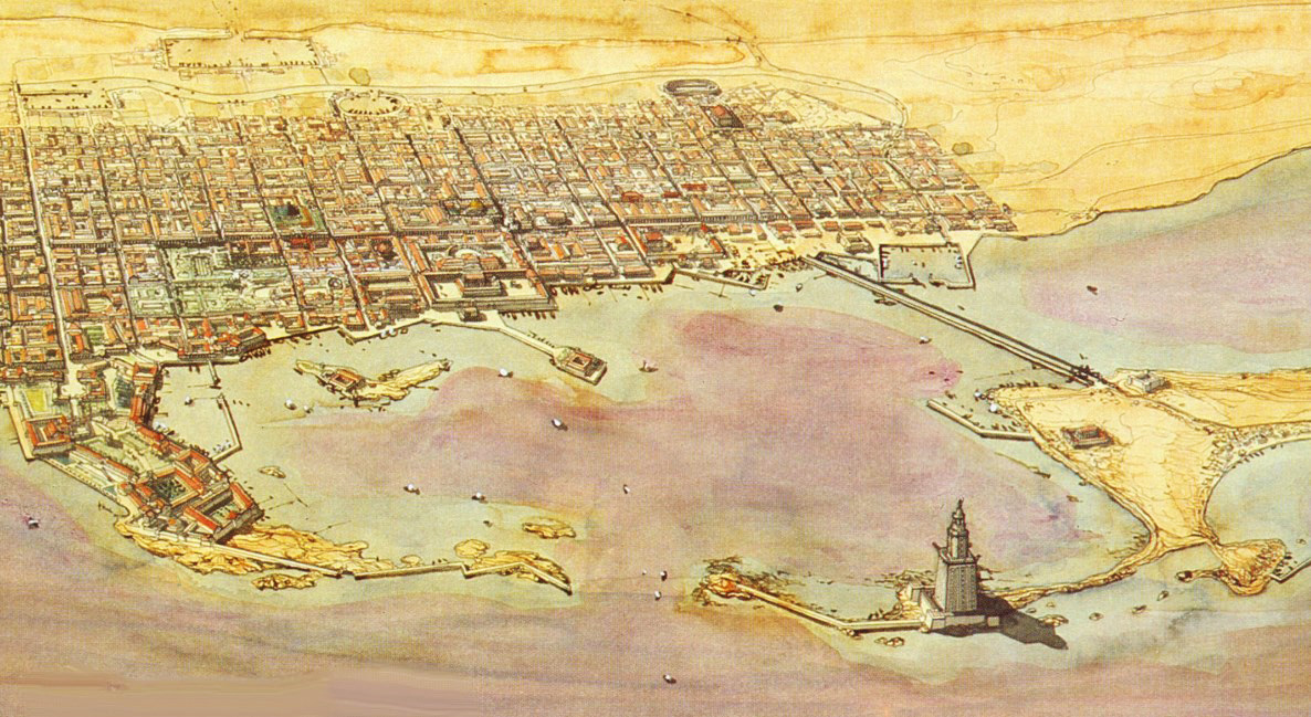 ArqueoLugares: ALEJANDRÍA greco-romana. Al-Iskandariya. Egipto.