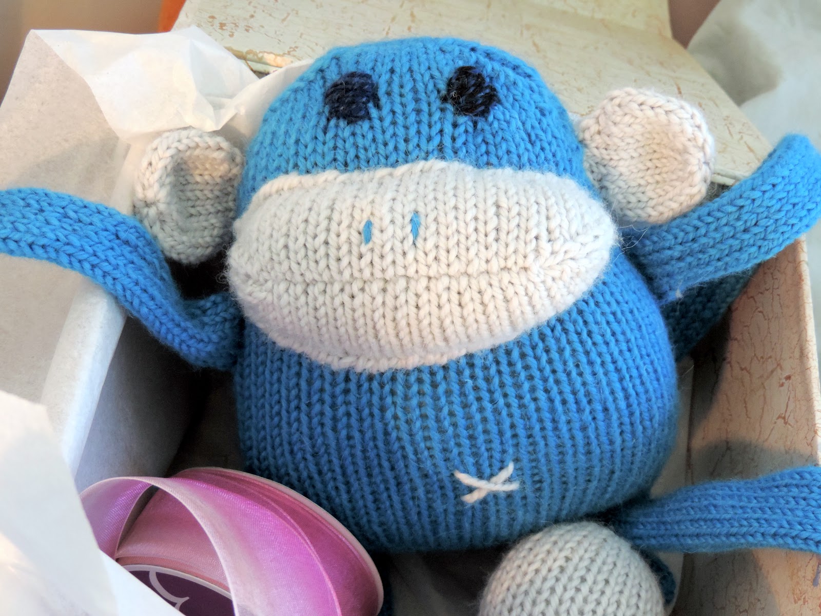 The Knitting Blog by Mr. Puffy the Dog: Toy Monkey and Sweet Bread for ...