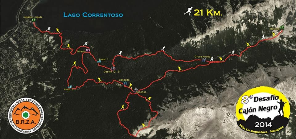Volantes de carreras: VIII Desafio Cajon negro 21K 12K competitivos ...