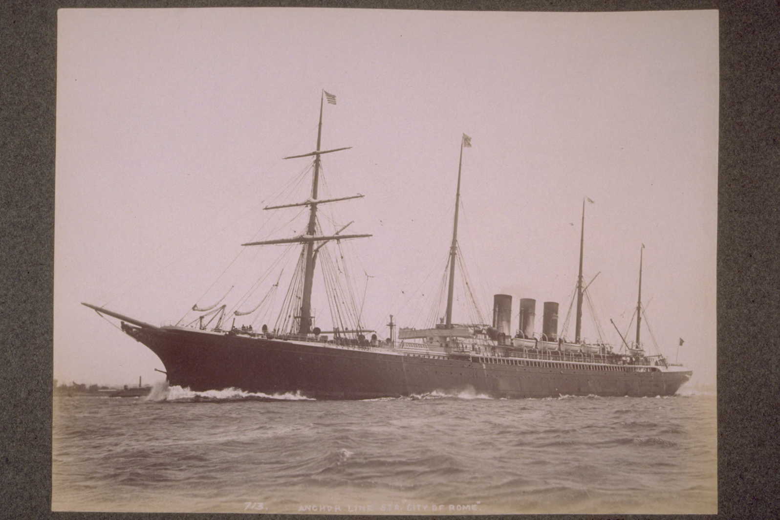 In Progress: Monday, 13 September 1886: The Steamer Called the City of Rome