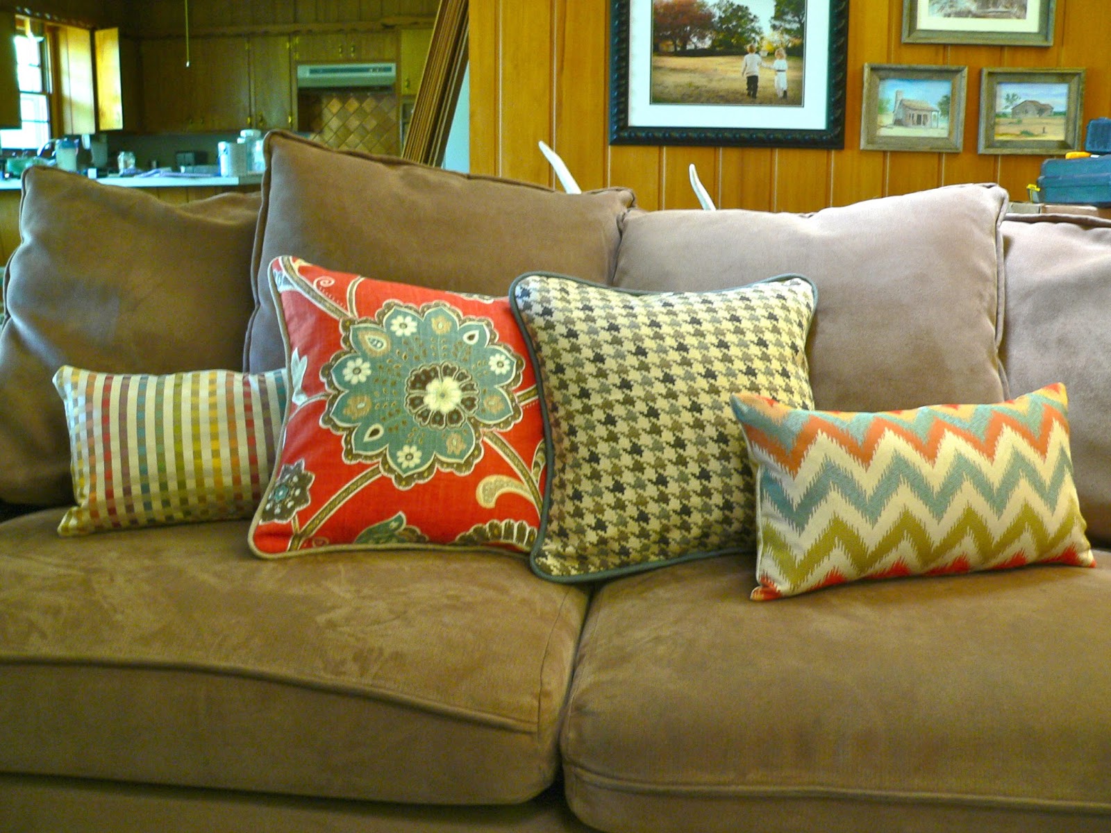 The Peacock Door: Jessica's Pillows