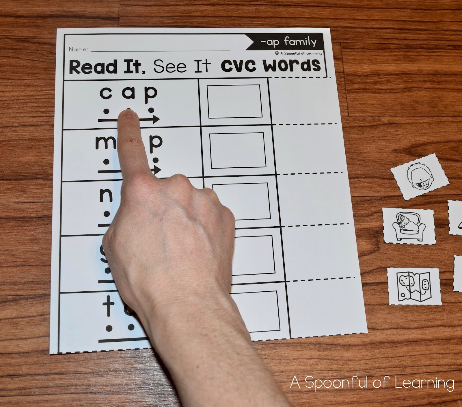 Reading Fluency Activities - Read it, Write It, See it