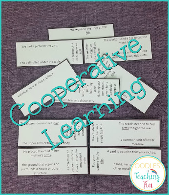 Cooperative Learning Freebies - Oodles of Teaching Fun