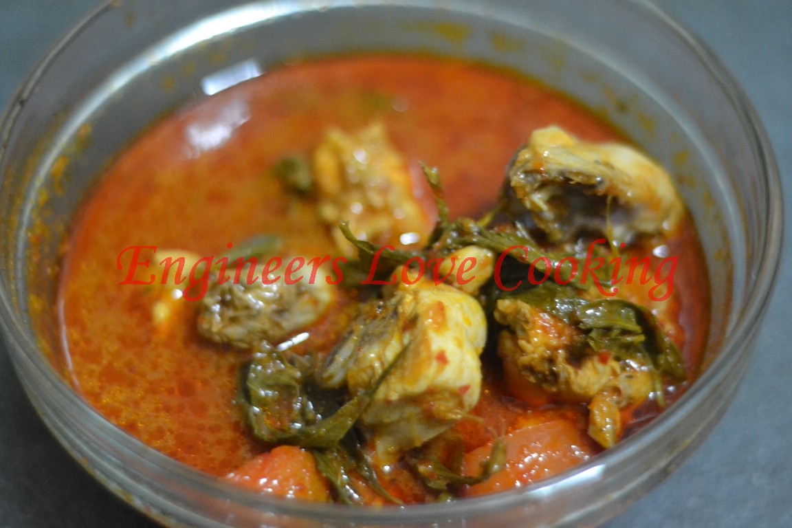 Engineers Love Cooking: ASAM PEDAS AYAM BERKARI / CHICKEN IN HOT SOUR ...