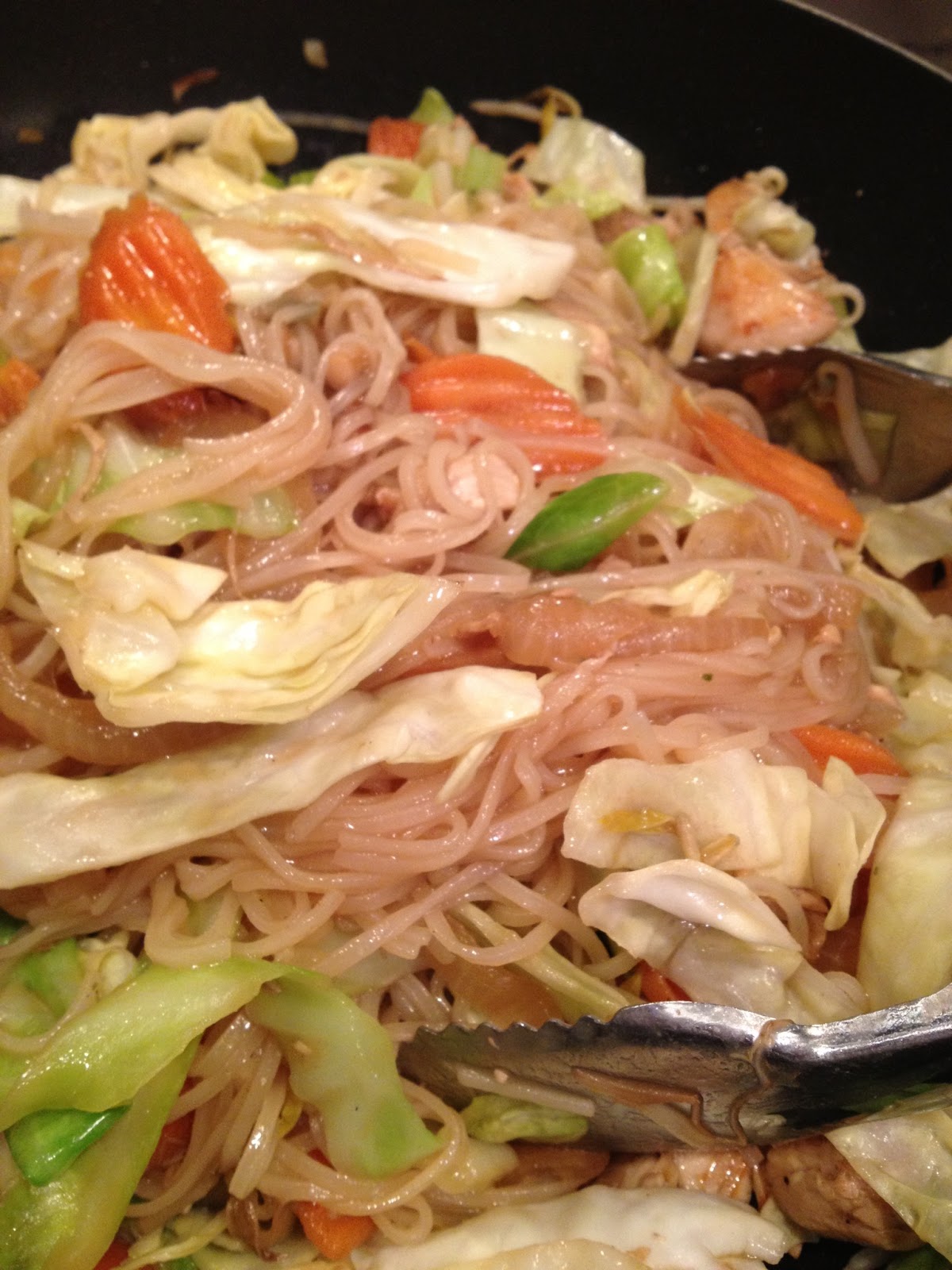 A Healthy Makeover: Pancit (Filipino Noodles)