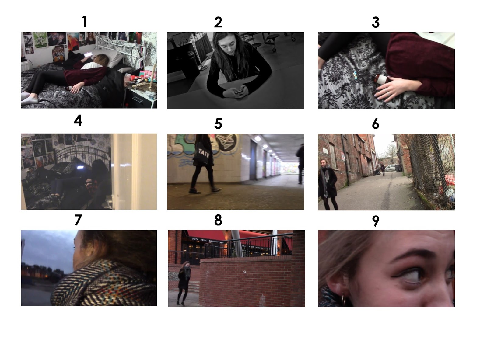 Chloe Forkes' AS Media Blog.: Photographic storyboard