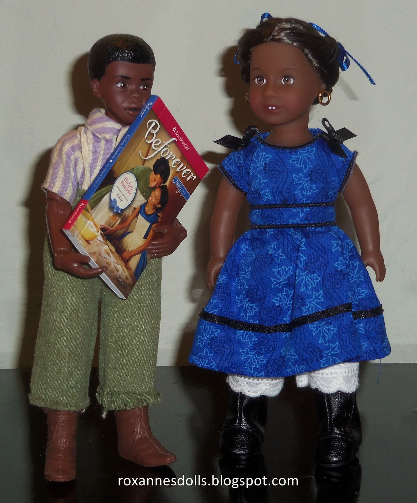 Roxanne's Dolls: American Girl Addy Mini