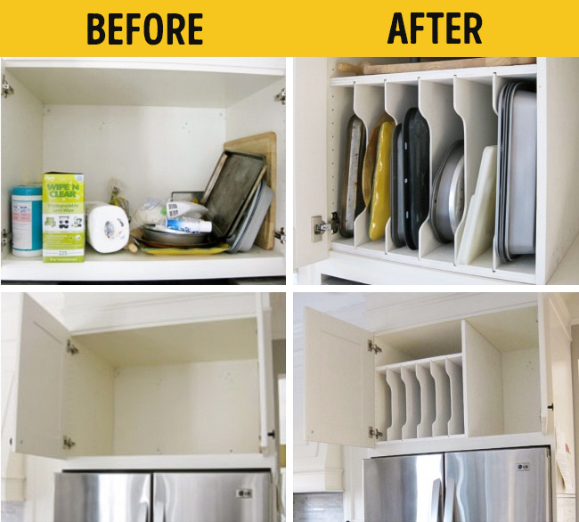 20 great ideas for arranging things at home in perfect order - Handy DIY