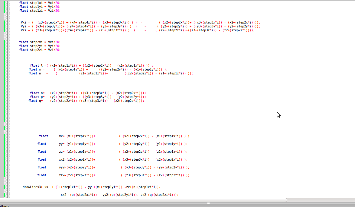 this-Better-Work: Bezier Curves in opengl 2