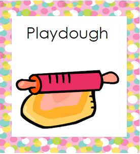 Literacy Centers 101: Playdough Center | Mrs. Albanese's Kindergarten Class