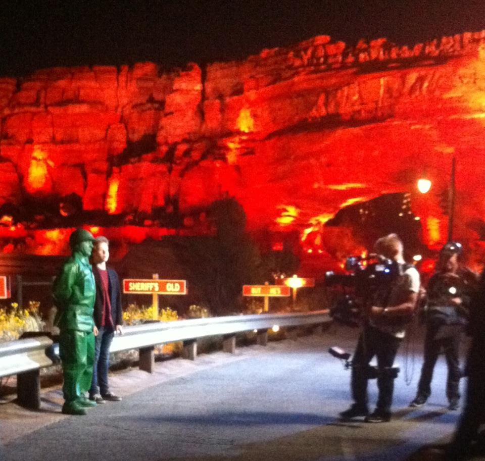 Reba: Reba Toney at Disneyland California Adventure for Cars Land Opening