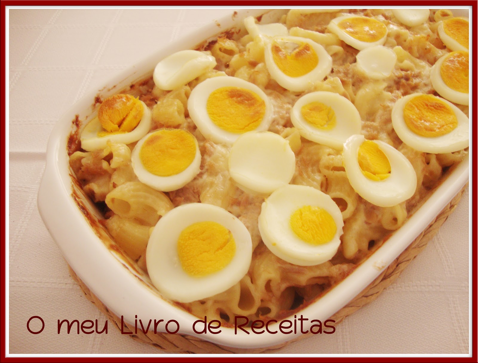 O meu Livro de Receitas: Massa com Atum