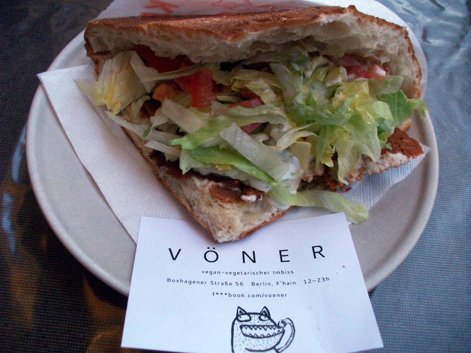 GOLD to green: Vöner: Vegan Döner