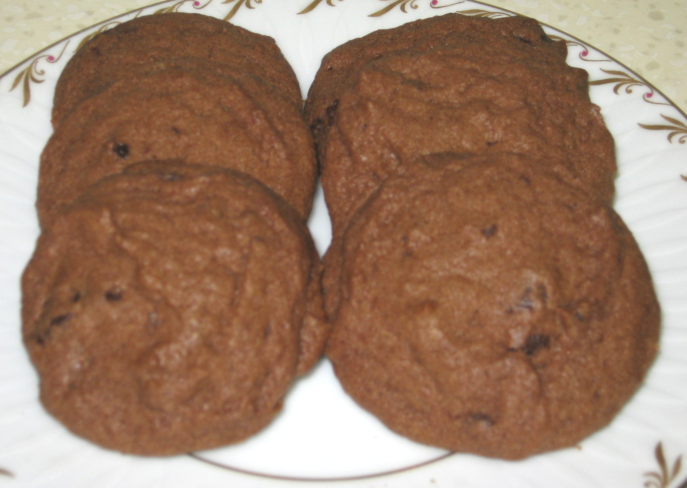 Double Dark Chocolate Cookies
