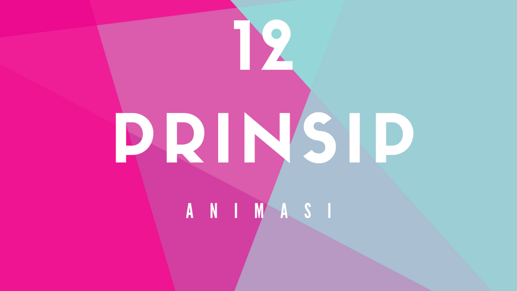 Pengertian dan 12 Prinsip Animasi ~ My Blog