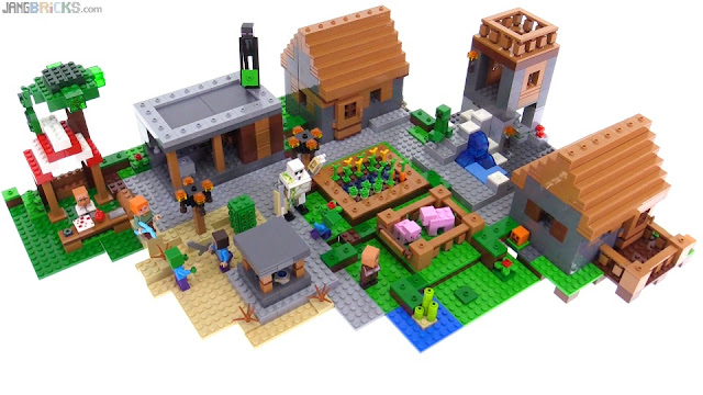 LEGO Minecraft The Village set review! 21128