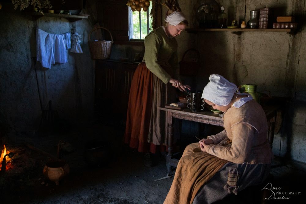 Capture My World : Domestic Chores in the 1600's: Plimoth Plantation