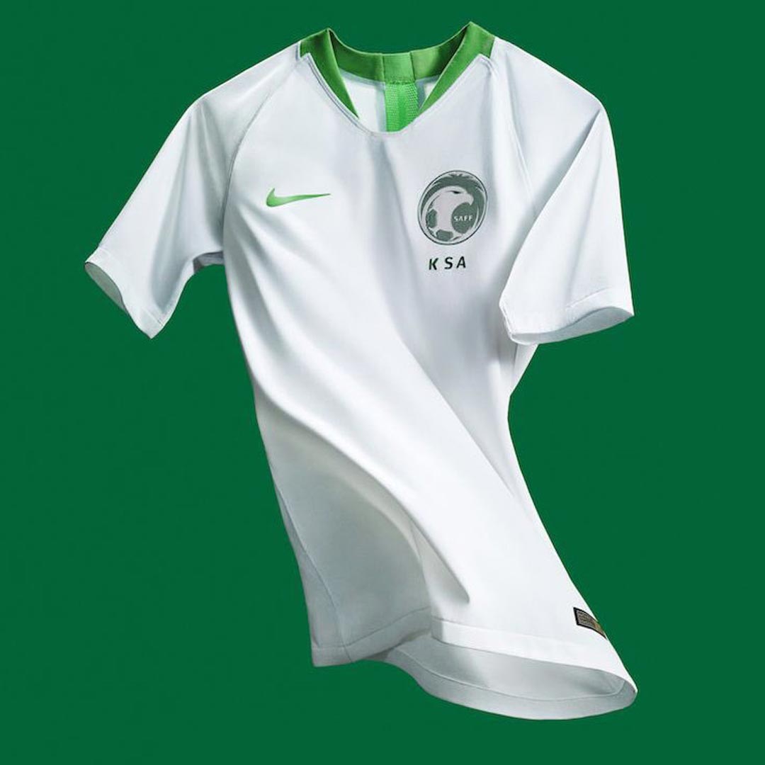 Nike Saudi Arabia 2018 World Cup Home & Away Kits Released - Footy ...