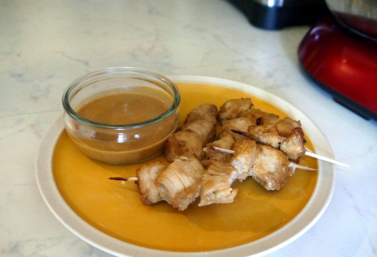 Fiona's Foodie Fun: Chicken Satay Skewers