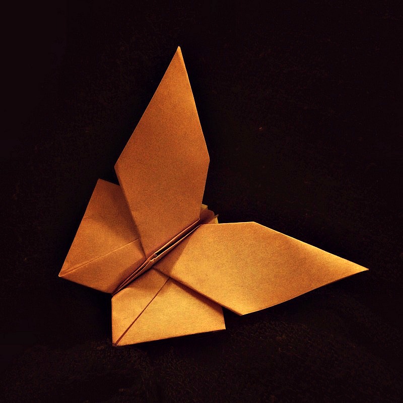 Life's Simple Pleasure: Origami Creations - The Perfect Butterfly