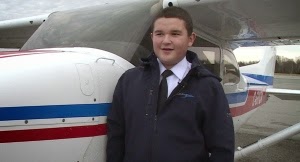 Kathryn's Report: Kyle Ash, 14, youngest pilot to fly solo at Gander ...