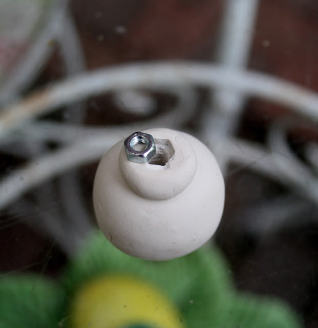 The Polka Dot Closet: How To Make Polymer Clay Cabinet Knobs