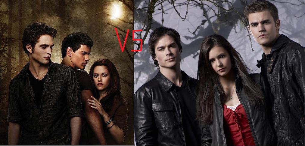 The Vampire Diaries Sempre: Saga Twilight X The Vampire Diaries: Quem ...