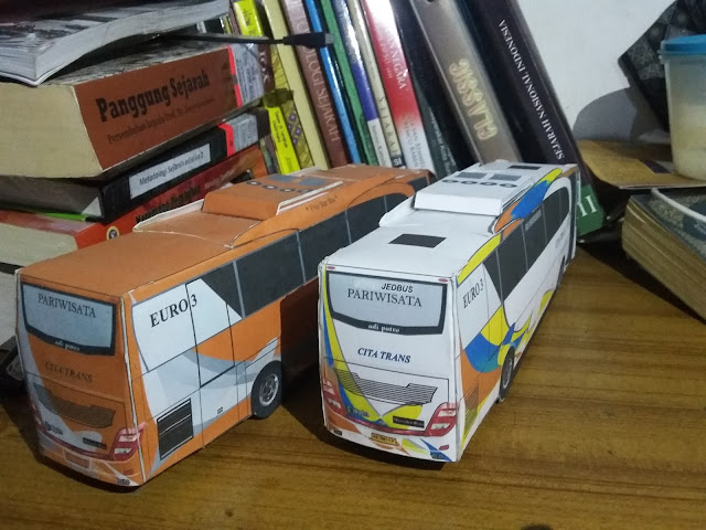 Papercraft Bus - Rumahbis