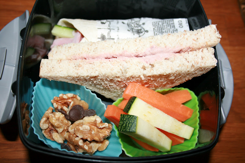 Gravid mor: Wrap med skinke