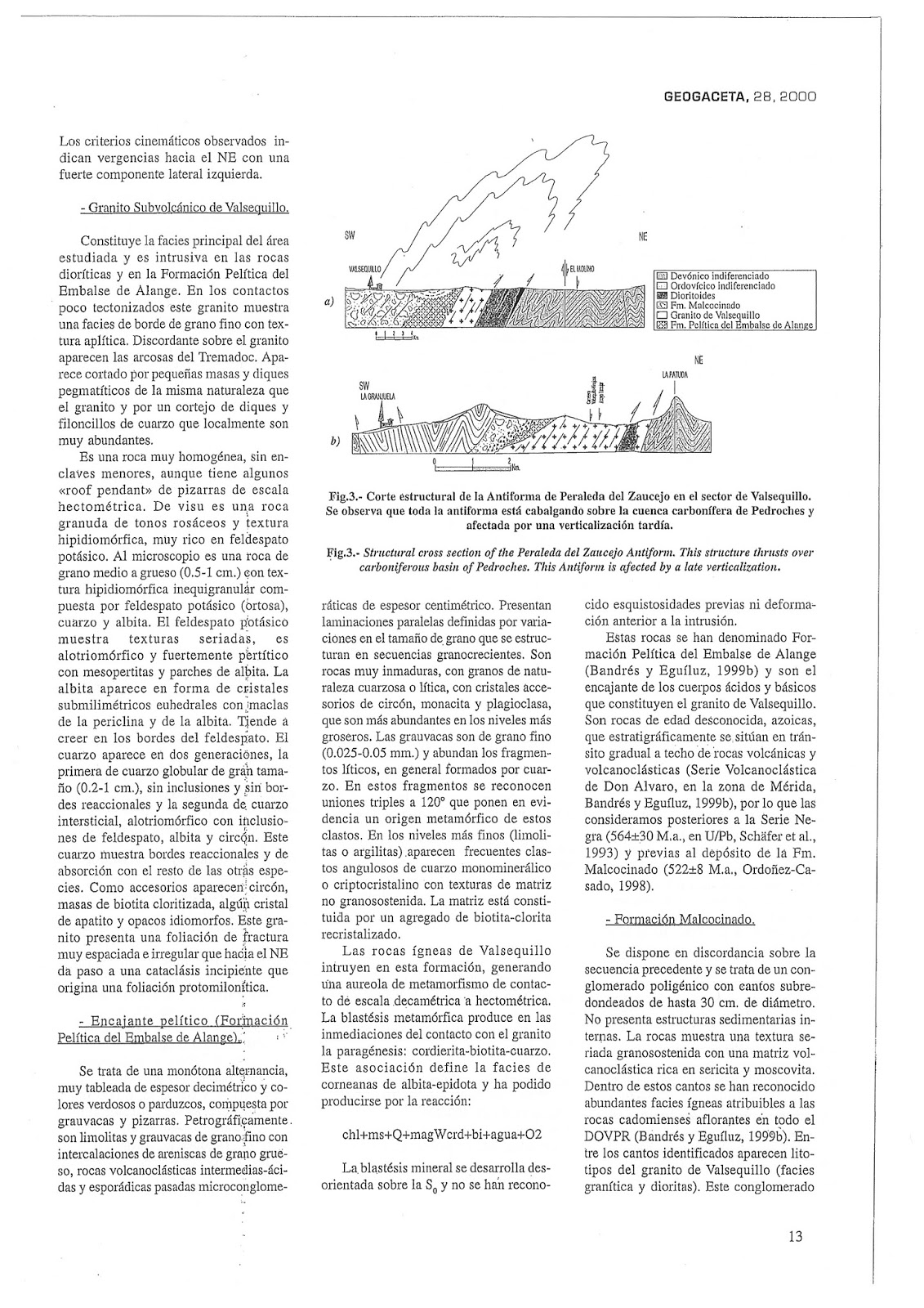 GEOLOGÍAS DE EXTREMADURA: "El granito precámbrico de Valsequillo (Zona ...