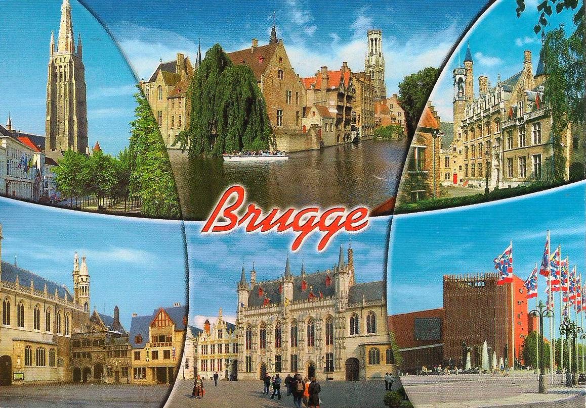 MY UNESCO WHS POSTCARDS COLLECTION: BELGIUM - Historic Centre of Brugge