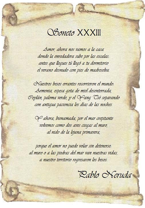 PLE DE JORGE: El Soneto