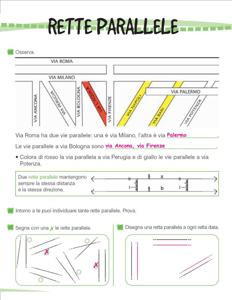 Diario di scuola e... non solo: Rette parallele