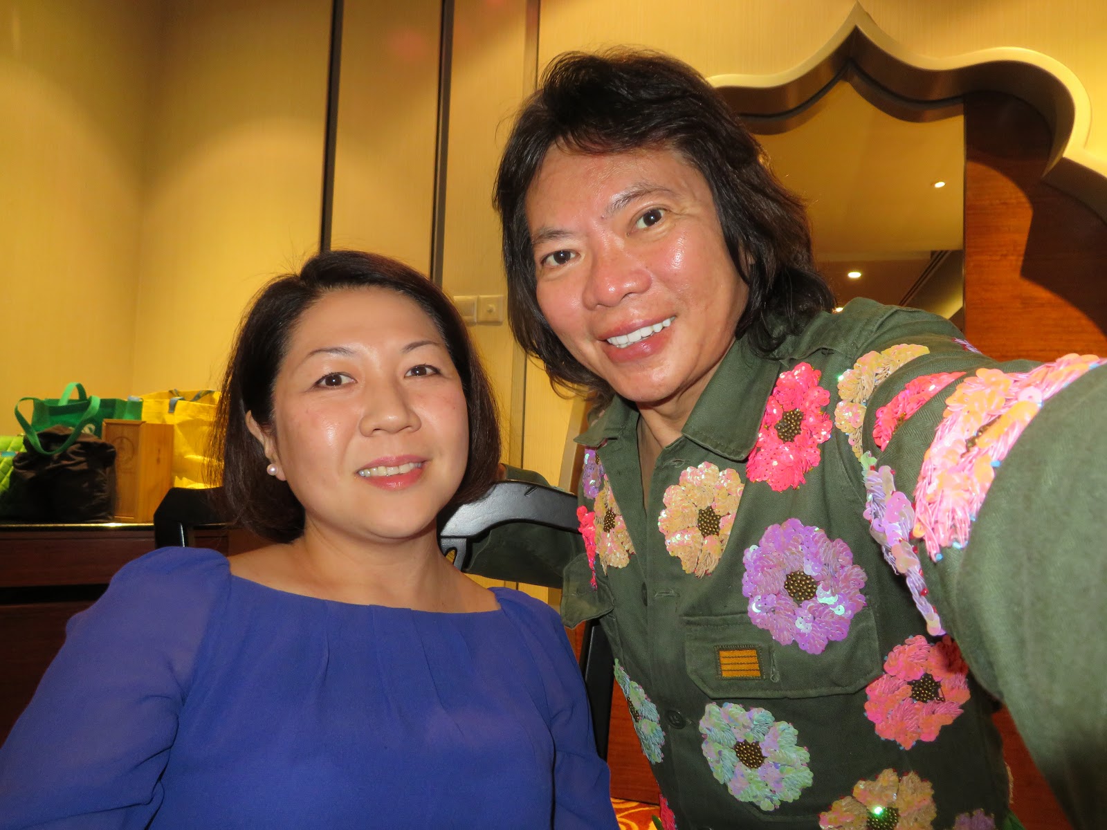 Kee Hua Chee Live!: SHARON LIAN AND CYNTHIA LOW HOSTED JOINT BIRTHDAY ...