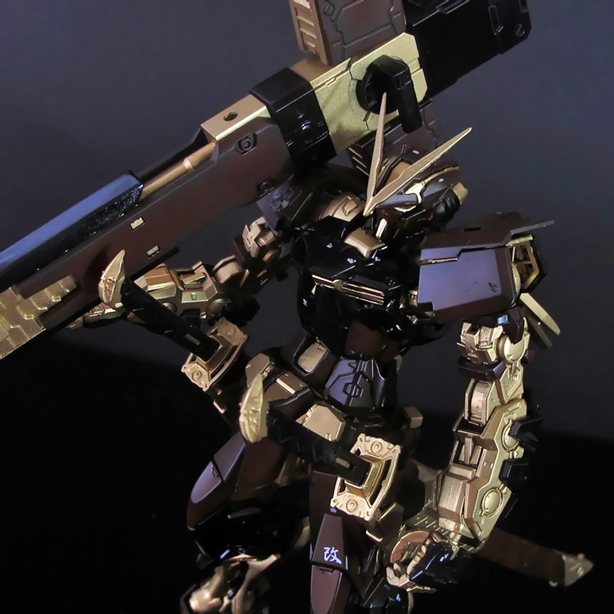 GUNDAM GUY: MG 1/100 Astray LV Frame + Cross Gun - Customized Build