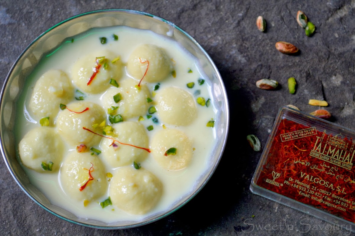 Sweet 'n' Savoury: Malai Chamcham