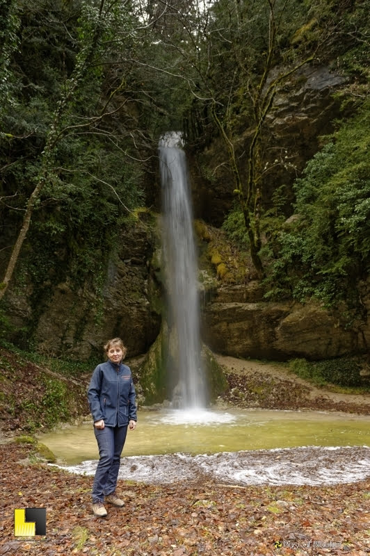 Au delà du cliché: Cascade sur la route de Glandage